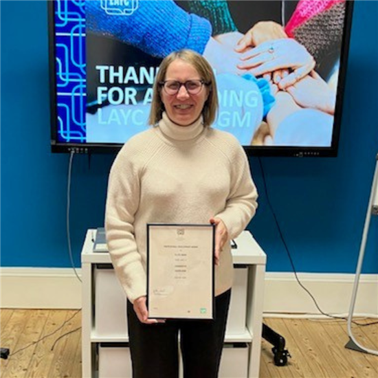 Inform - Vanda and Janet celebrate national award achievement